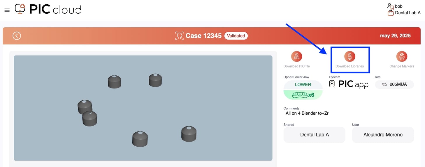 How to download a PIC file and CAD libraries from PIC cloud