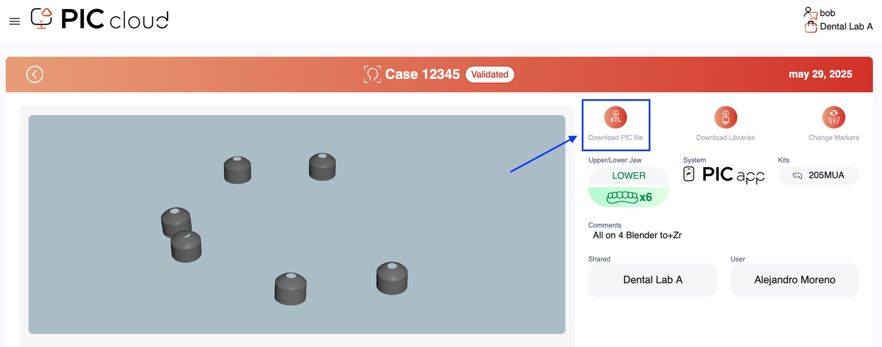How to download a PIC file and CAD libraries from PIC cloud
