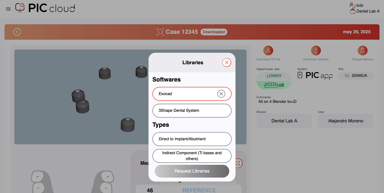 How to download a PIC file and CAD libraries from PIC cloud
